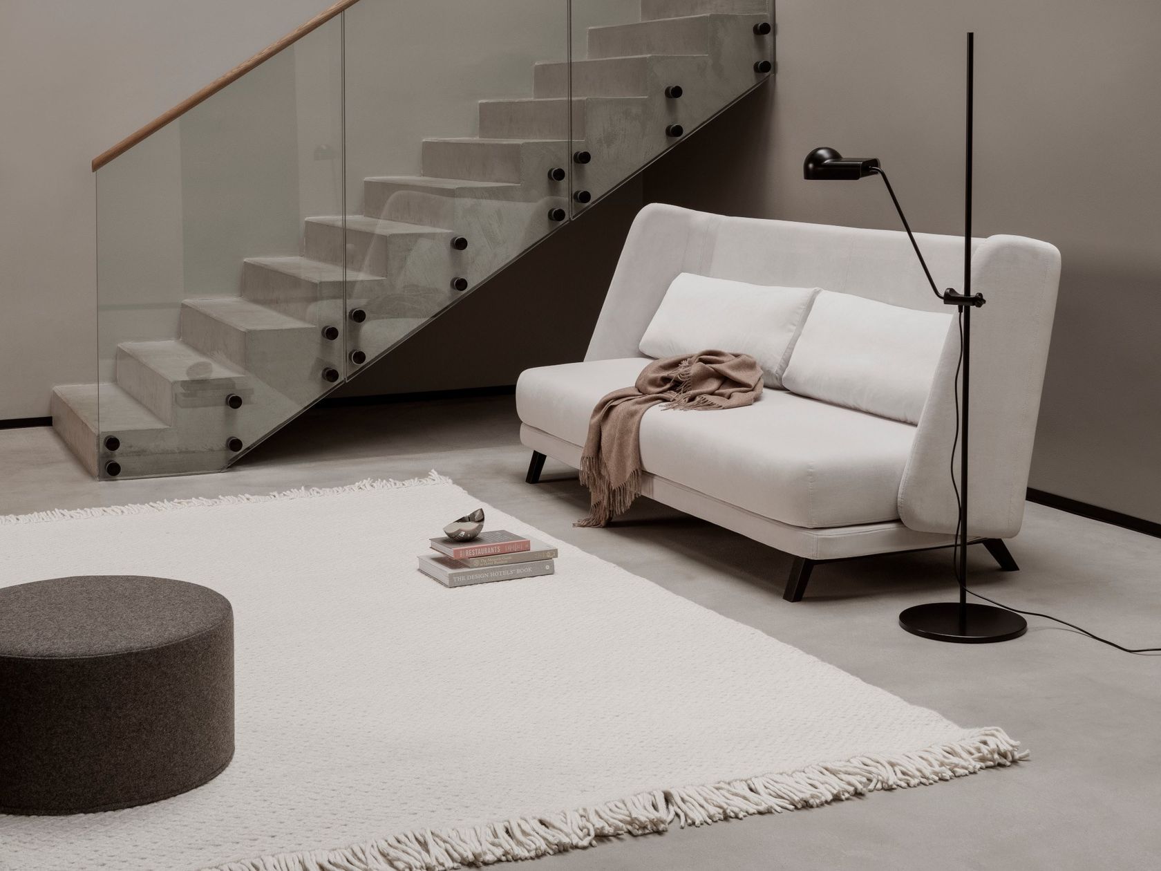 JASON Fabric sofa bed By SOFTLINE | design Busk + Hertzog