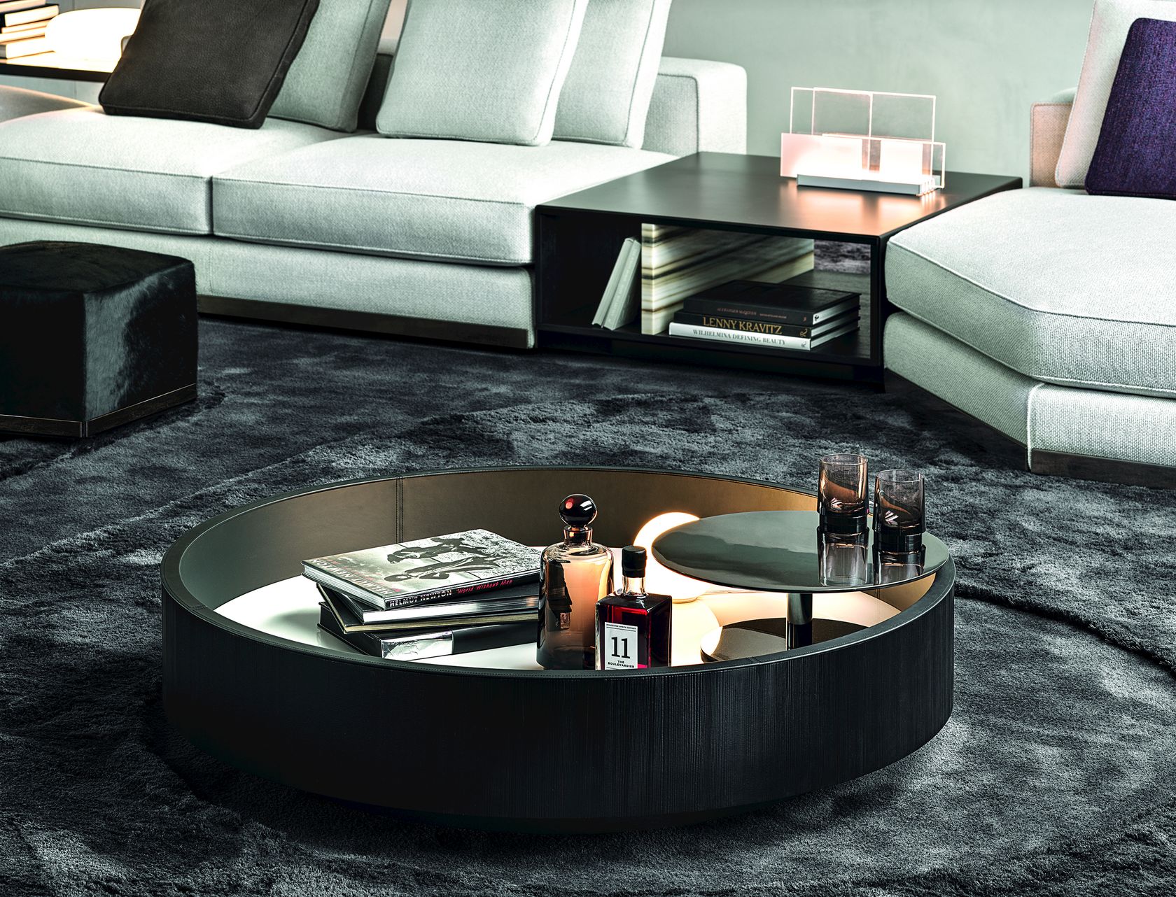 JEFF Coffee table By Minotti | design Rodolfo Dordoni