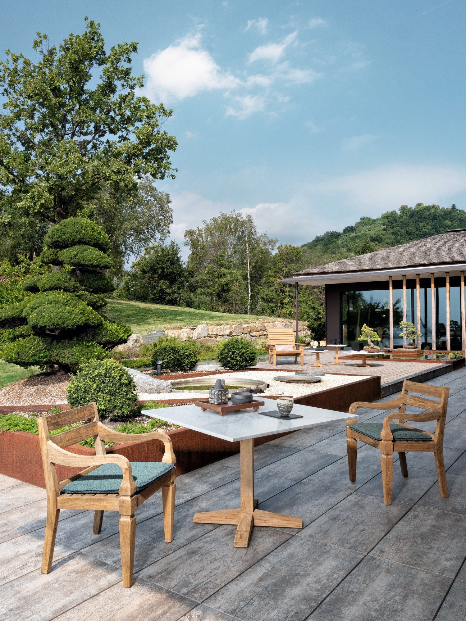 JEKO 35 | Square table Jeko Collection By Gervasoni design Paola Navone