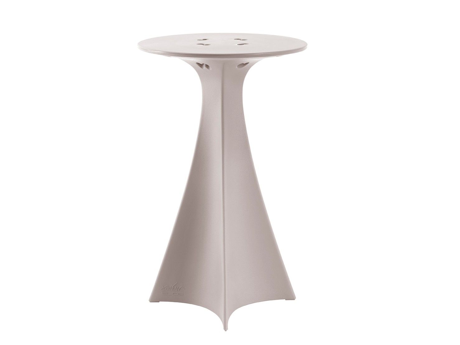 JET Polyethylene high table By SLIDE | design Karim Rashid