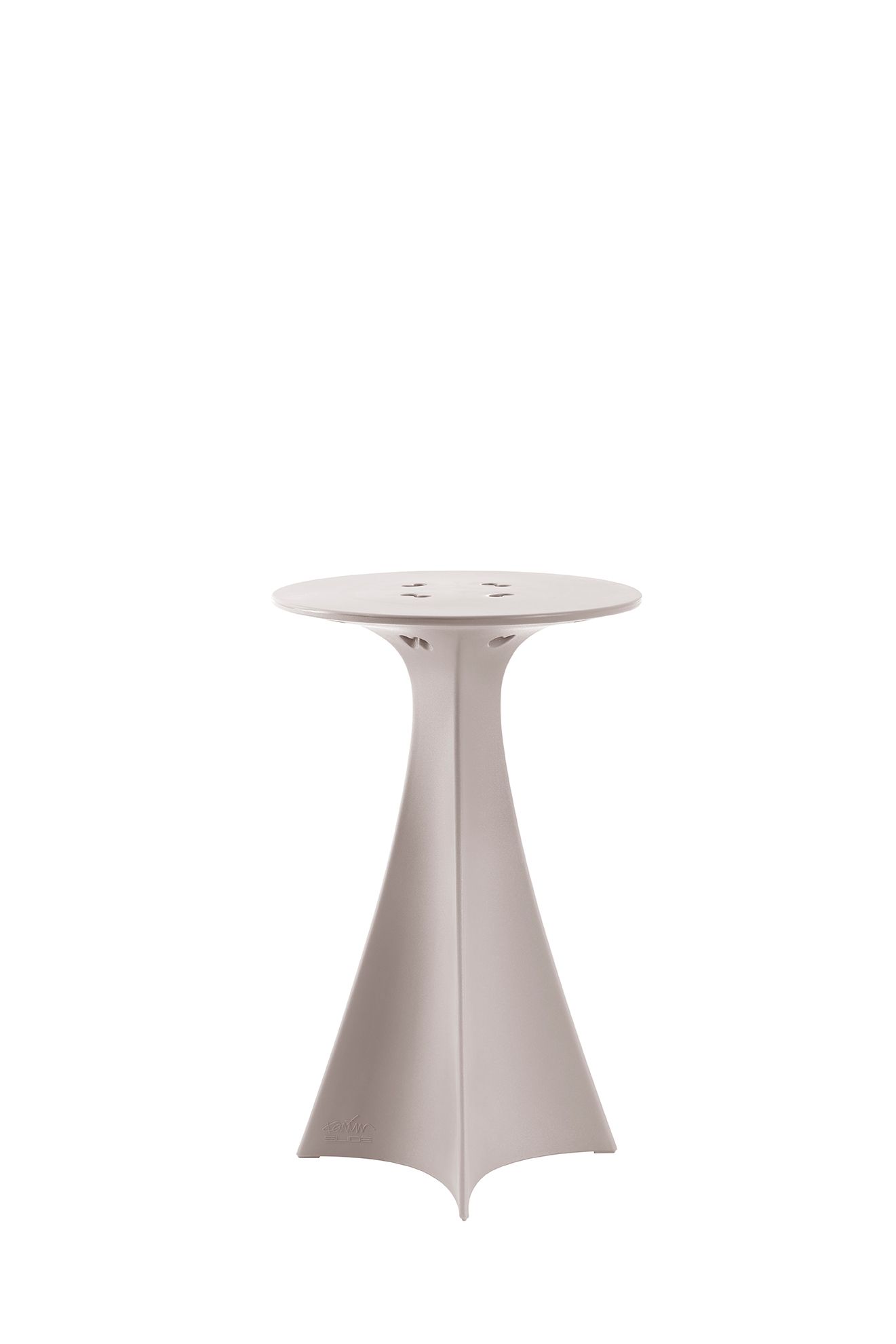 JET Polyethylene high table By SLIDE | design Karim Rashid