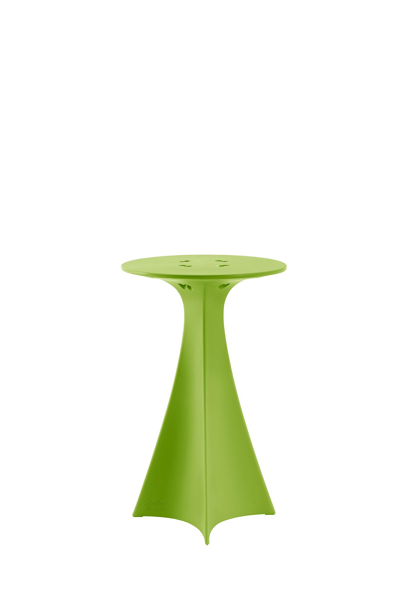 JET Polyethylene high table By SLIDE | design Karim Rashid