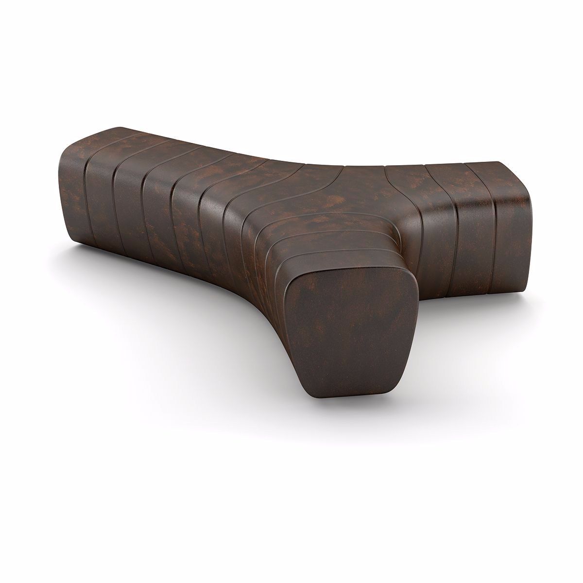 JETLAG Modular polyethylene bench By Plust