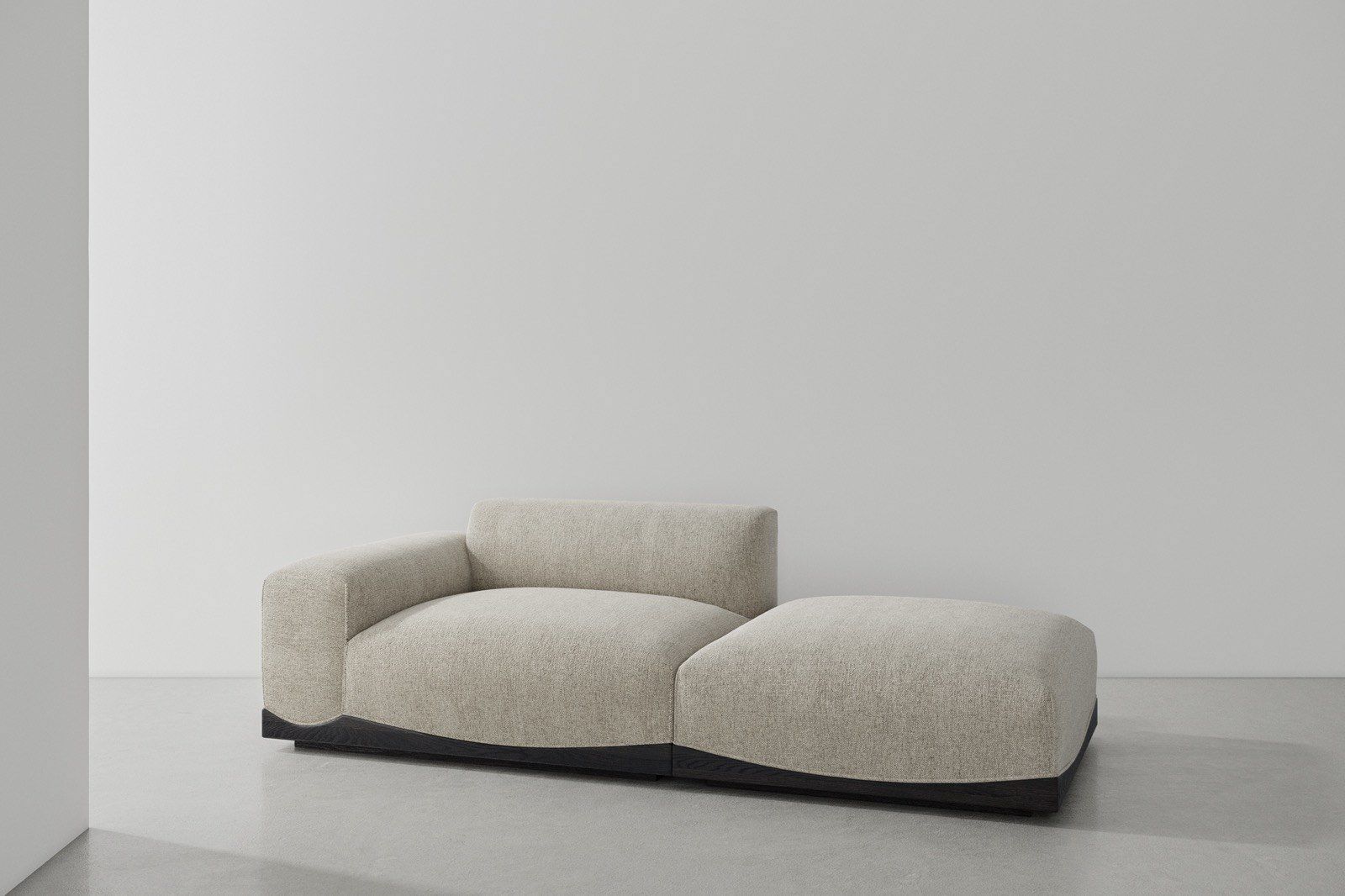 JOSS Modular fabric sofa By District Eight