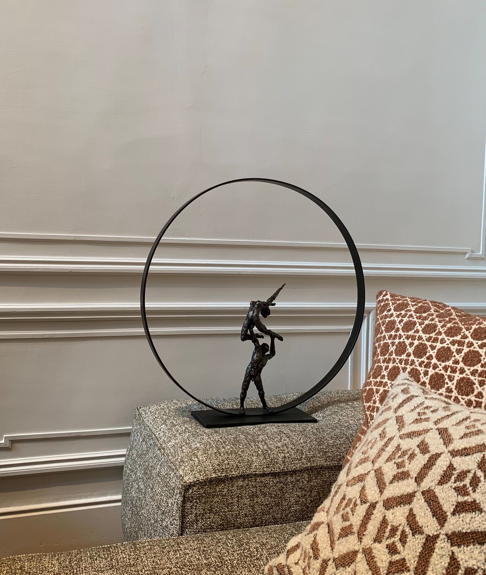 Bronze sculpture JOY By Gardeco design Jacques Vanroose