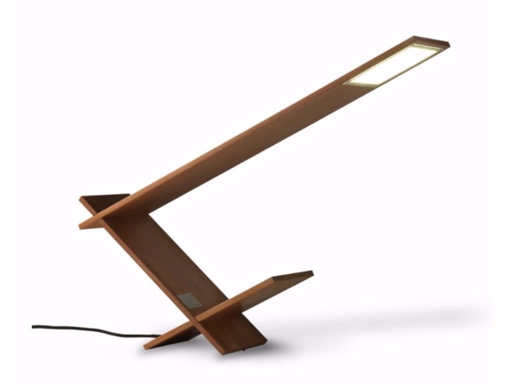 OLED wooden table lamp K-BLADE LAMP By Riva 1920 design C.R.&S. RIVA1920