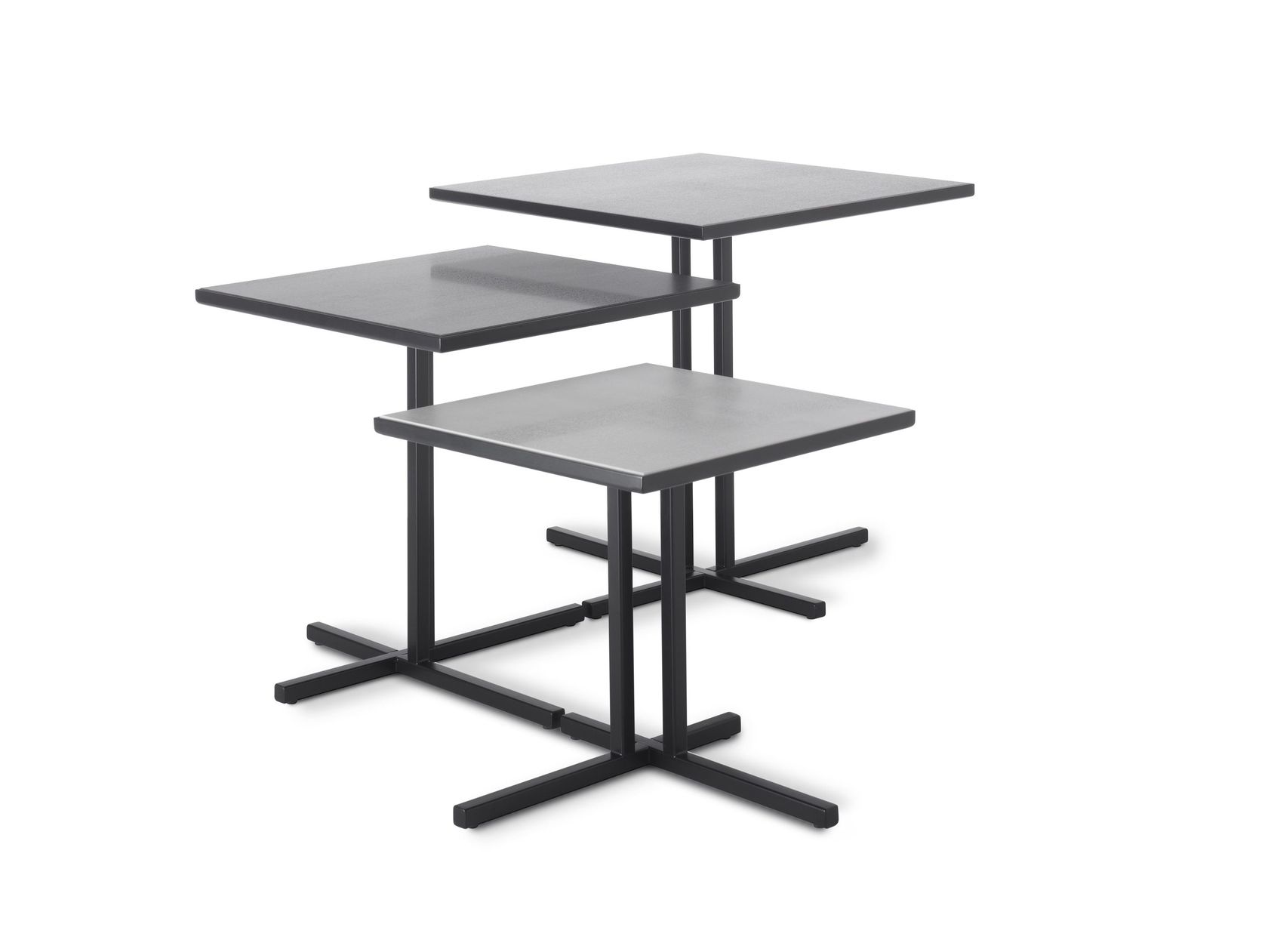 Low square coffee table K TABLE By MDF Italia design Victor Vasilev