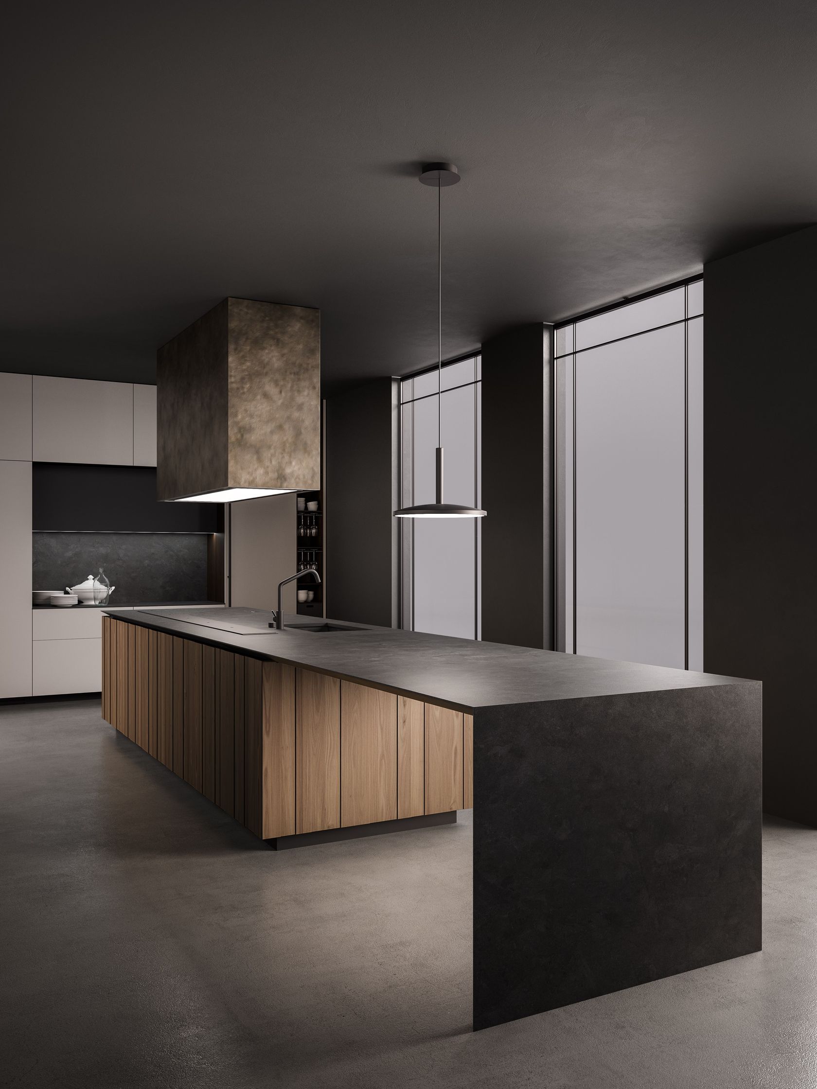K14 Fitted kitchen By Boffi