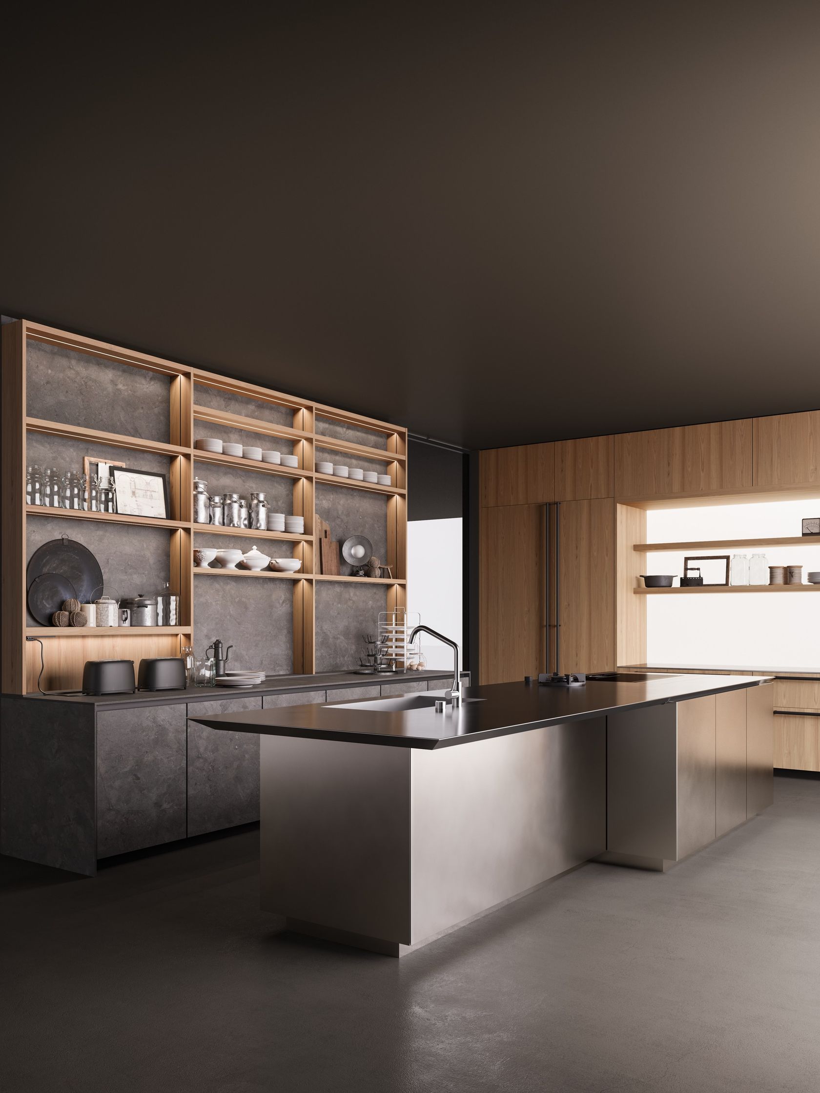 K14 Fitted kitchen By Boffi