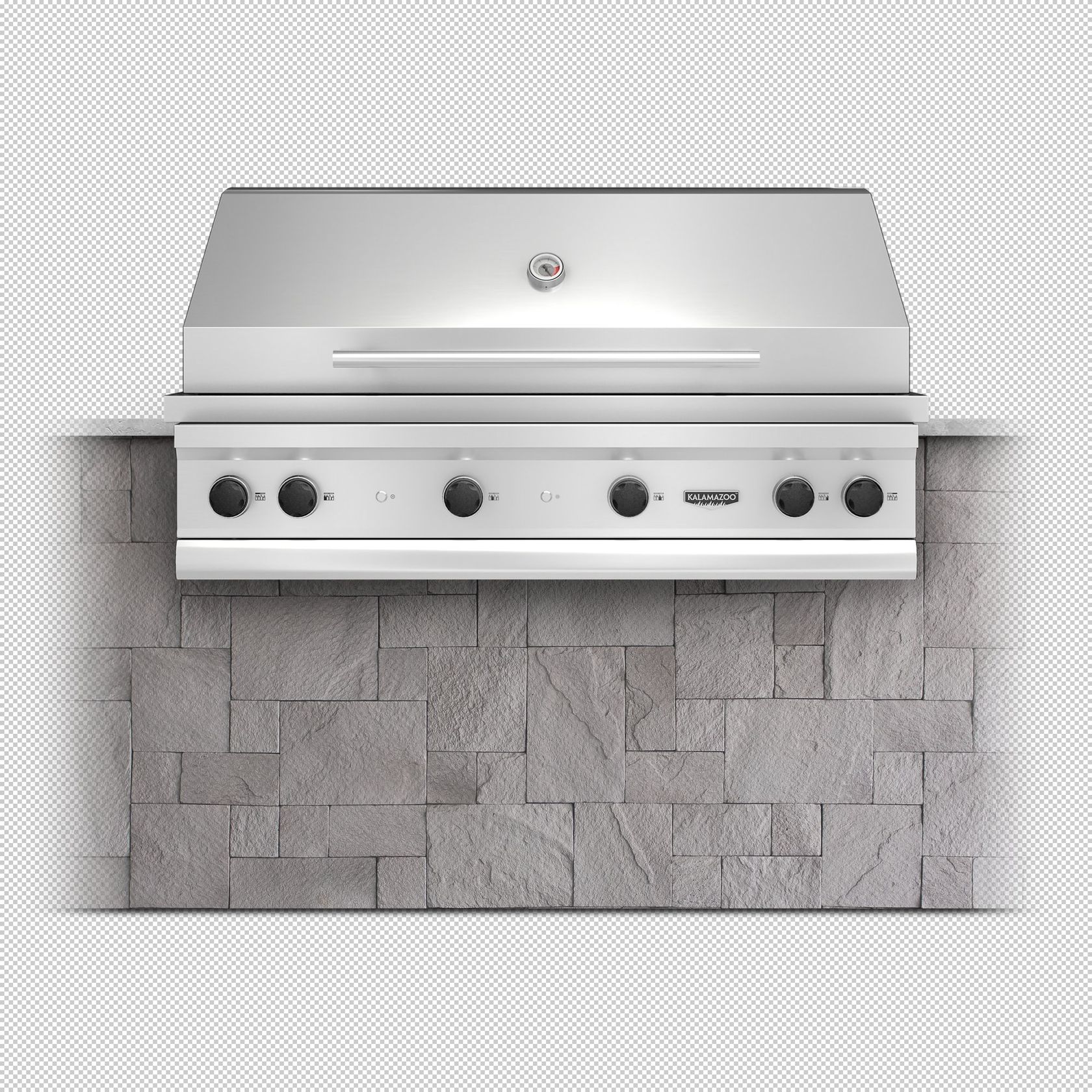 GAS GRILL Gas Recessed stainless steel barbecue By Kalamazoo