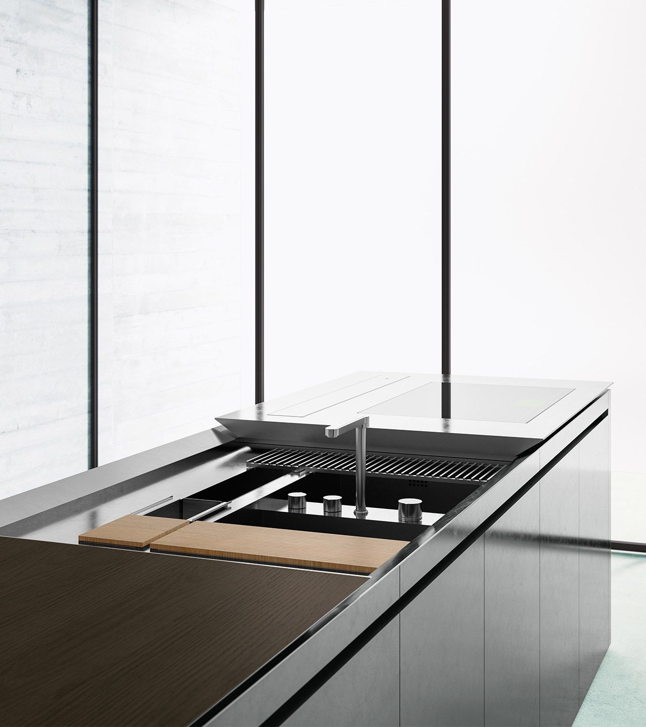 K5 Island kitchen By Boffi | design Norbert Wangen