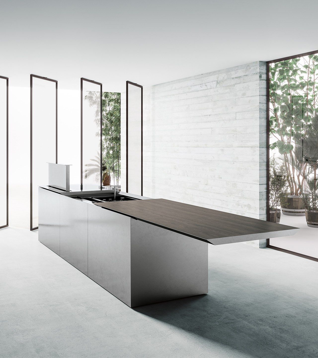 K5 Island kitchen By Boffi | design Norbert Wangen
