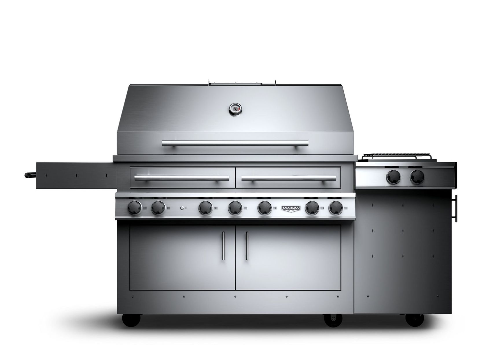 HYBRID FIRE GRILL Stainless steel barbecue By Kalamazoo