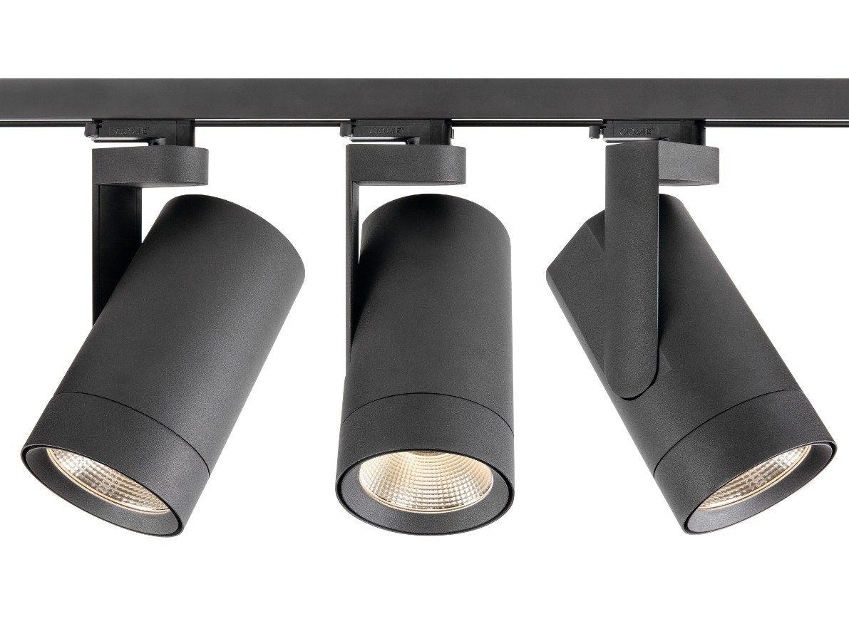 LED track-Light KANON By Modular Lighting Instruments design Couvreur.devos