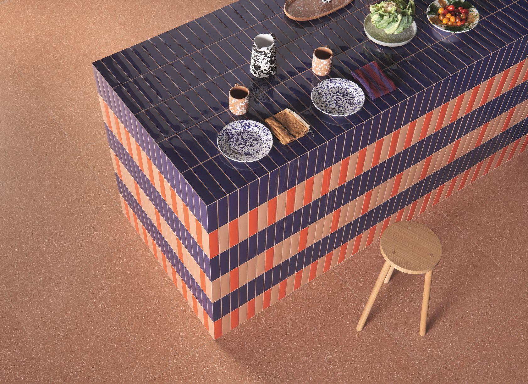 KAPPA White-paste wall tiles By 41zero42