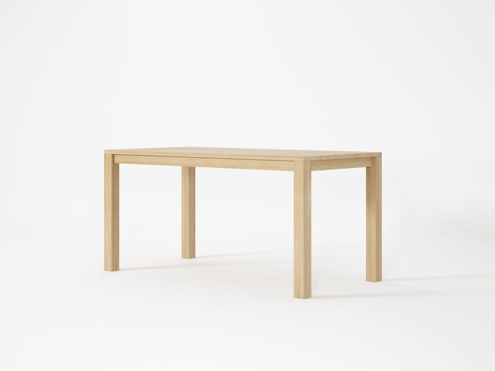 SOLID Rectangular wooden dining table By KARPENTER | design Hugues Revuelta