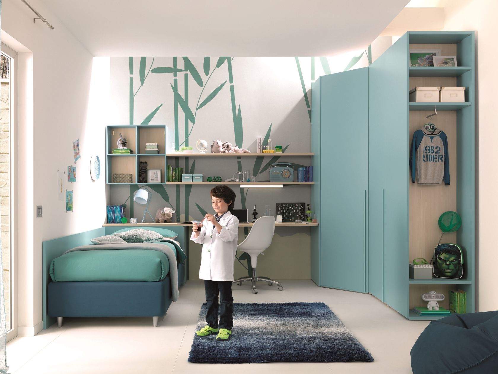 KC306 | Bedroom set By Moretti Compact