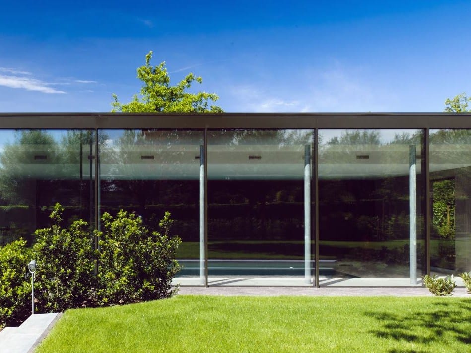 Aluminium sliding window KELLER minimal windows®4+ highline By Keller