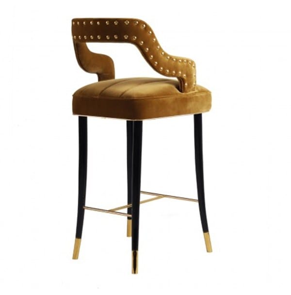 KELLY | Stool with back By Ottiu