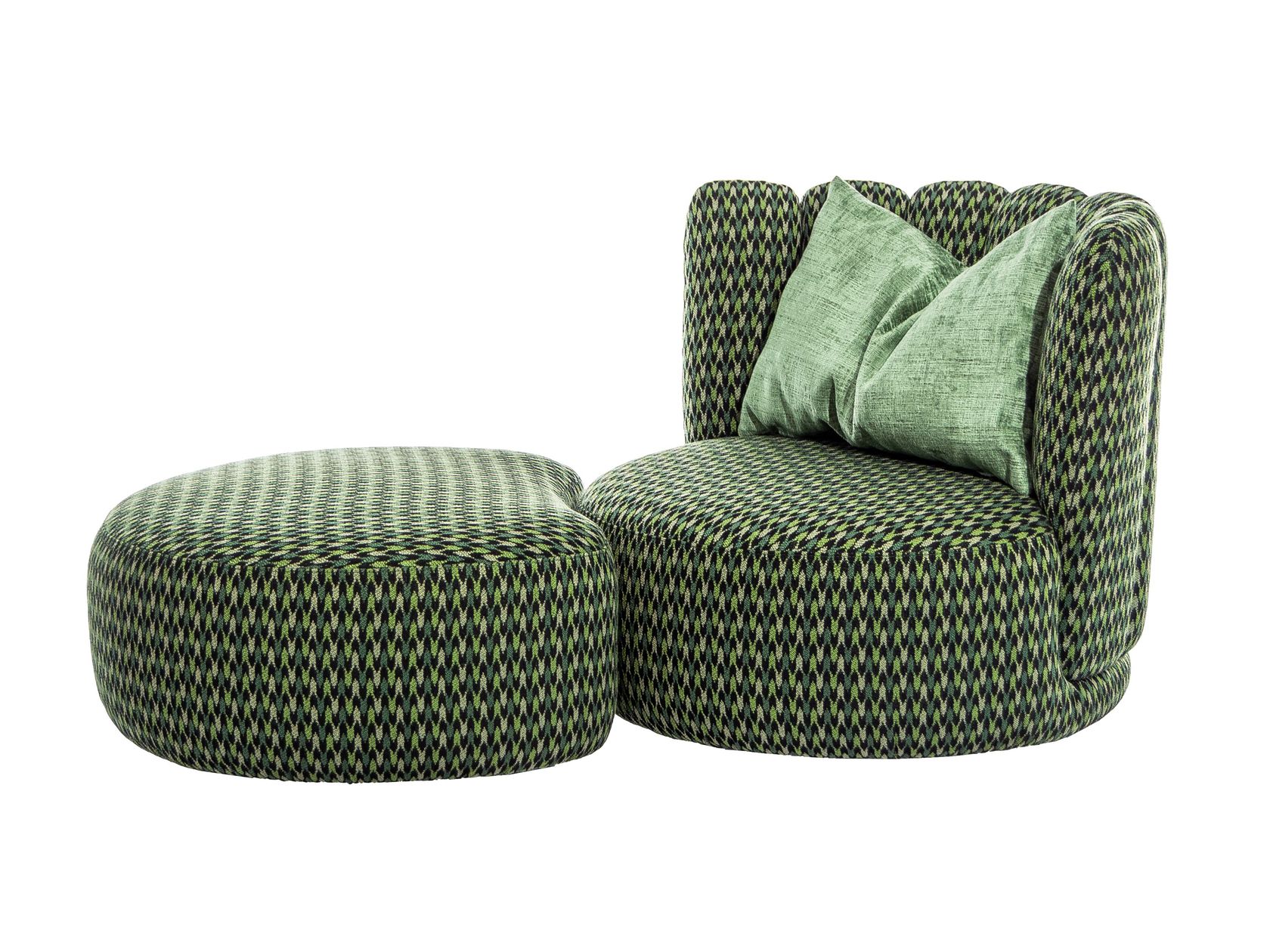 GAIA DIVANO LOUNGE PICCOLO Armchair By KFF | design Monica Armani