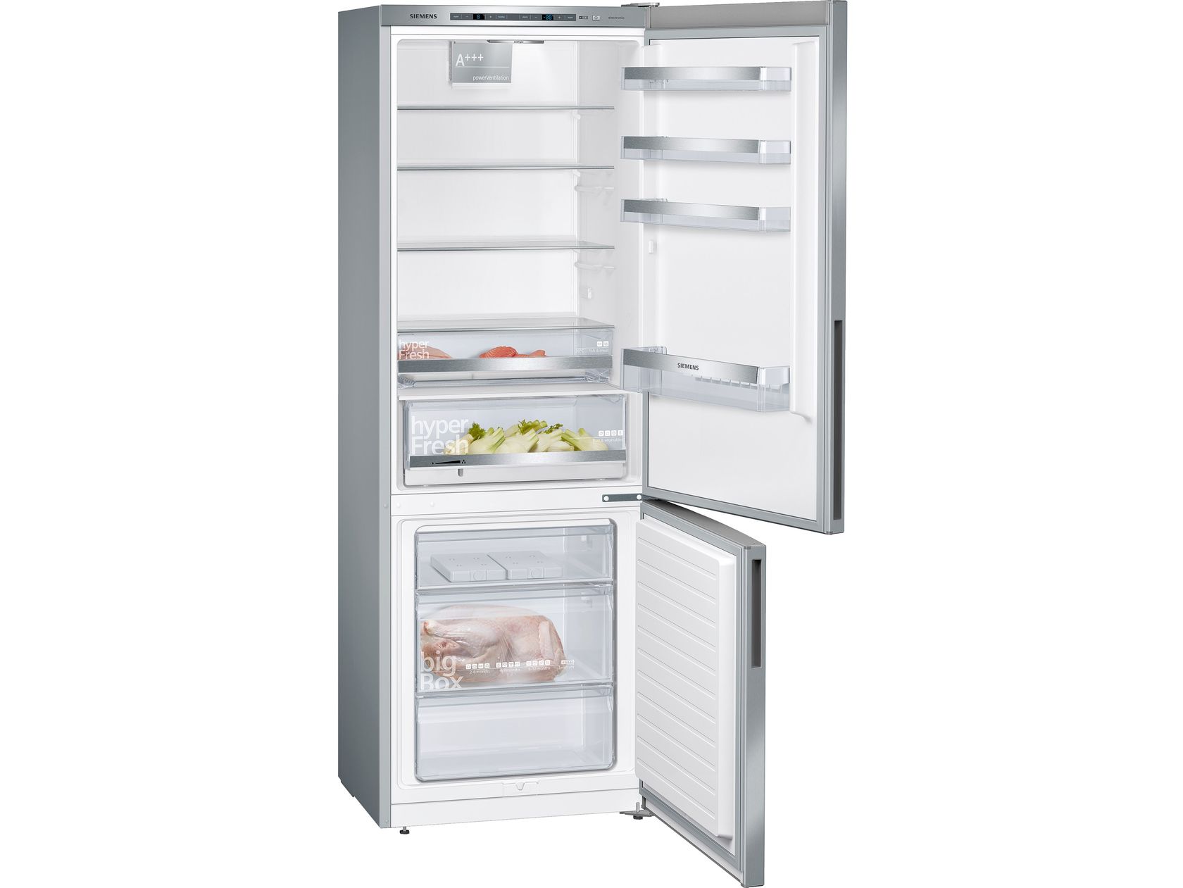 KG49E2I4A | Stainless steel refrigerator By SIEMENS