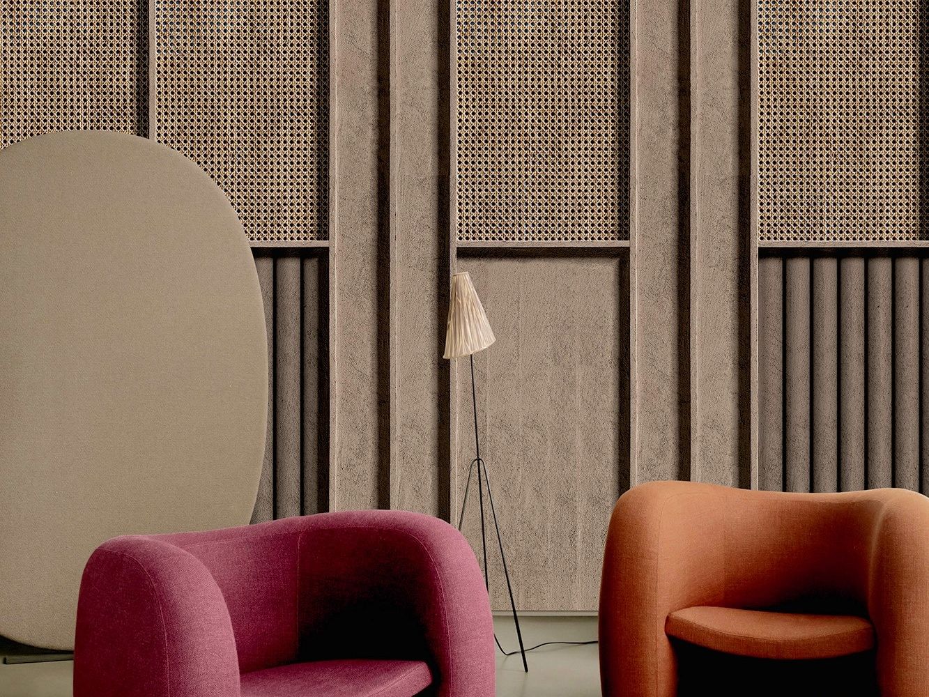 Vinyl wallpaper KHA Contemporary Wallpaper 2021 Collection By Wall&decò ...