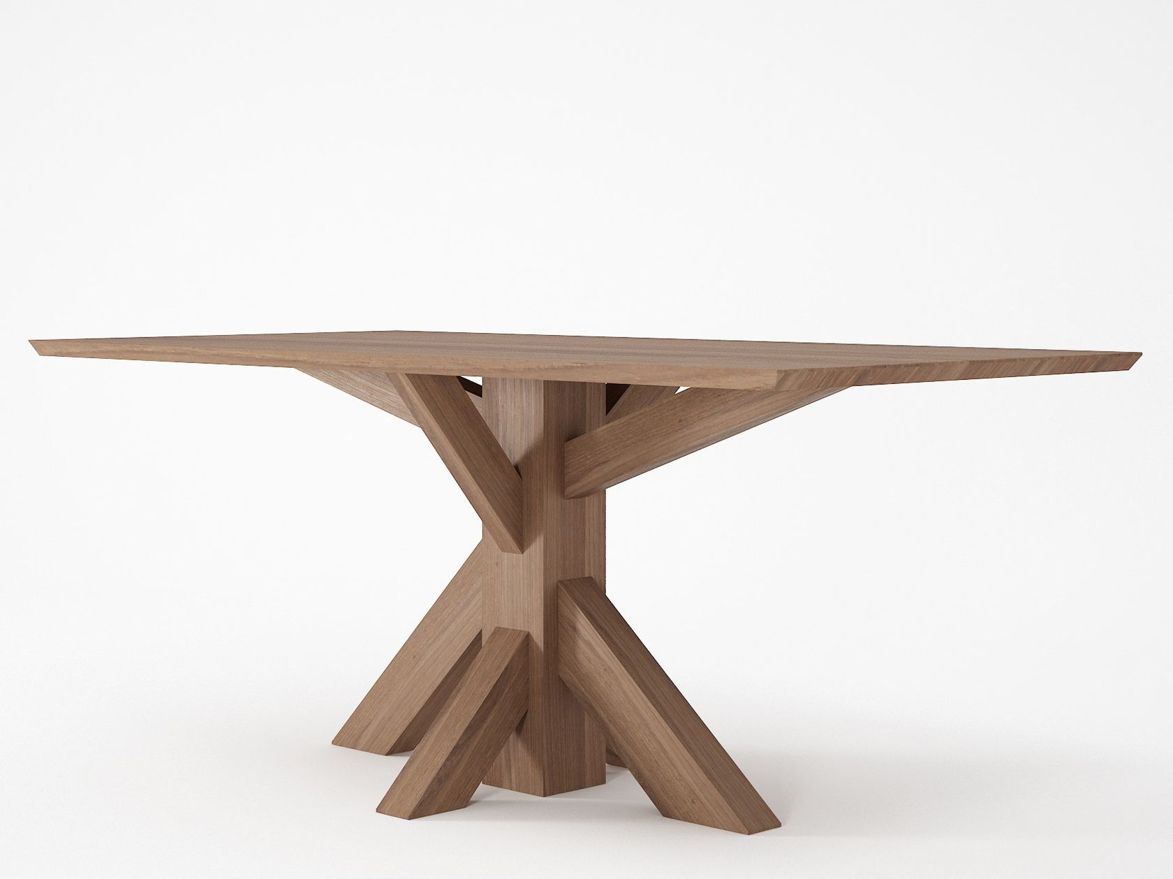 KI | Rectangular table Ki Collection By KARPENTER design Hugues Revuelta