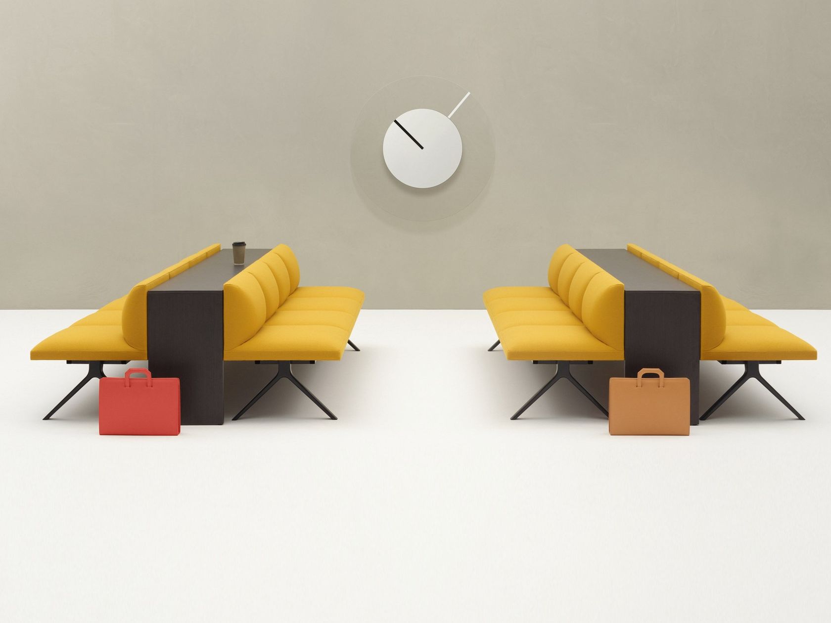 KIIK Modular bench seating By Arper