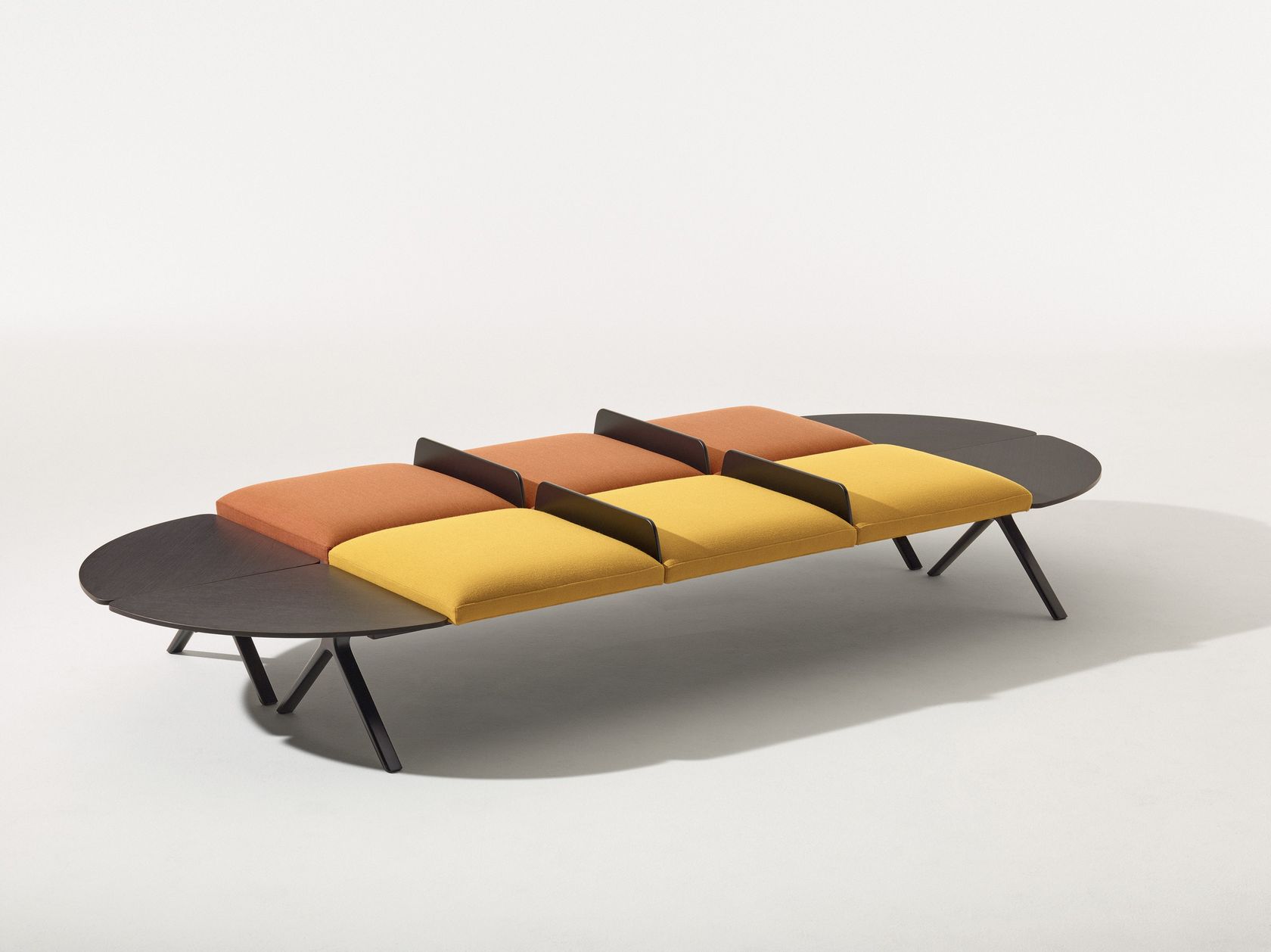 KIIK Modular bench seating By Arper