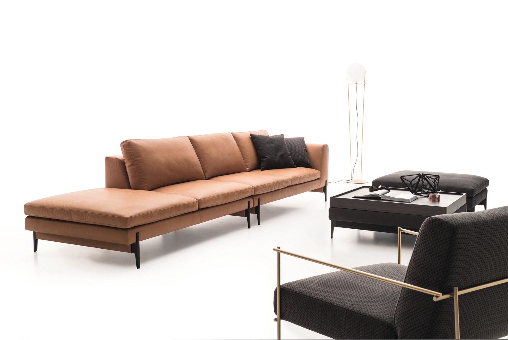 KIM Rectangular fabric coffee table By Ditre Italia | design Stefano ...