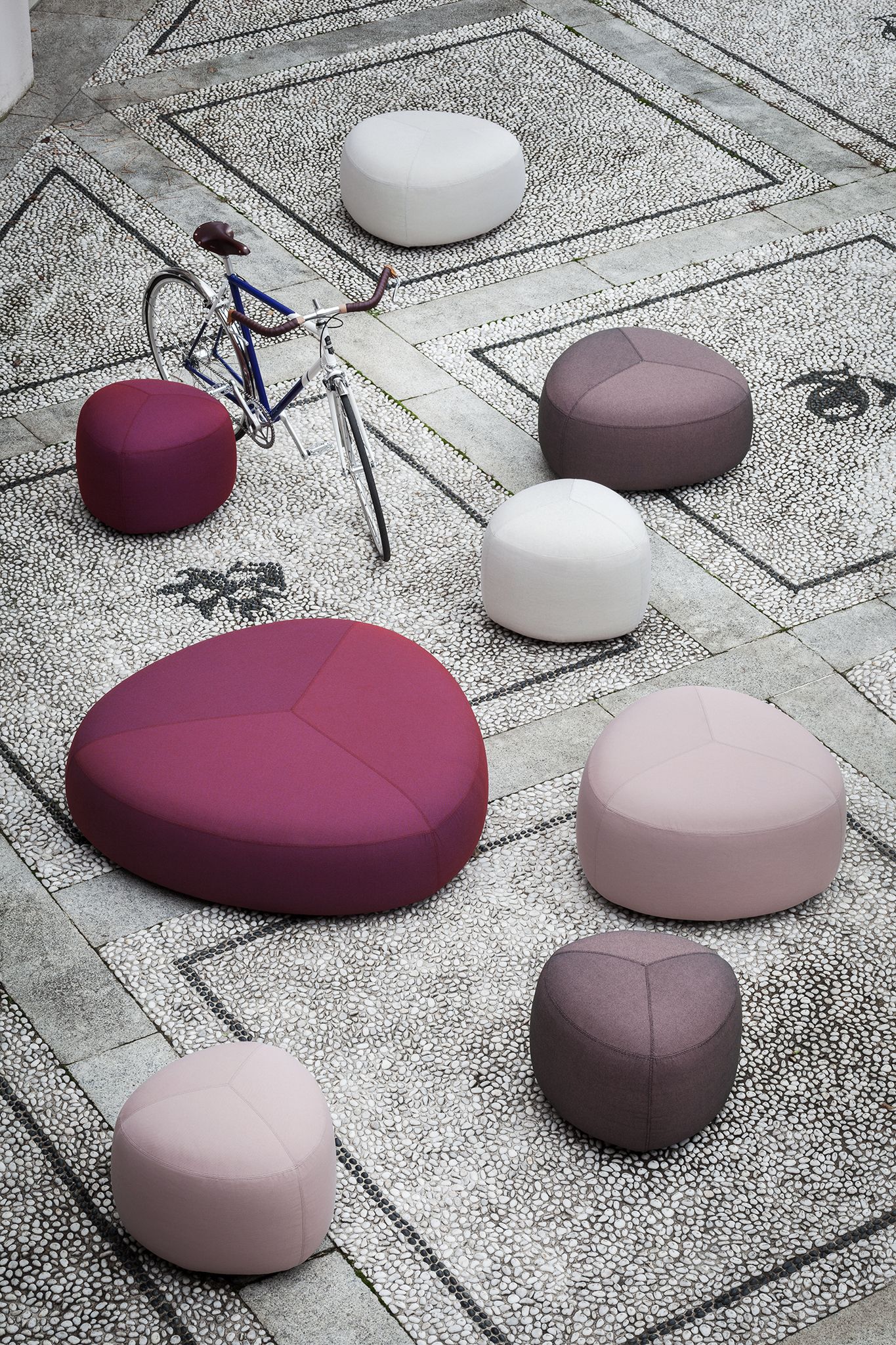 KIPU OUTDOOR | Pouf de jardin By Lapalma design Anderssen & Voll