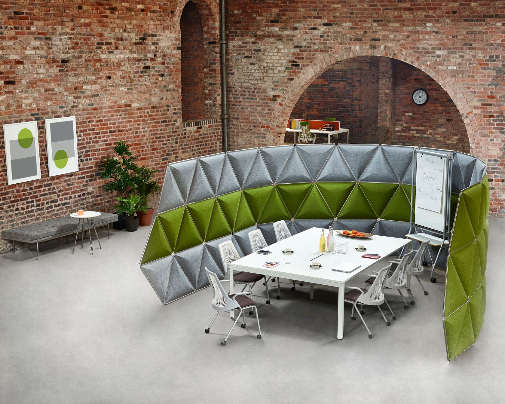 KIVO Sound absorbing modular office screen By Herman Miller | design ...