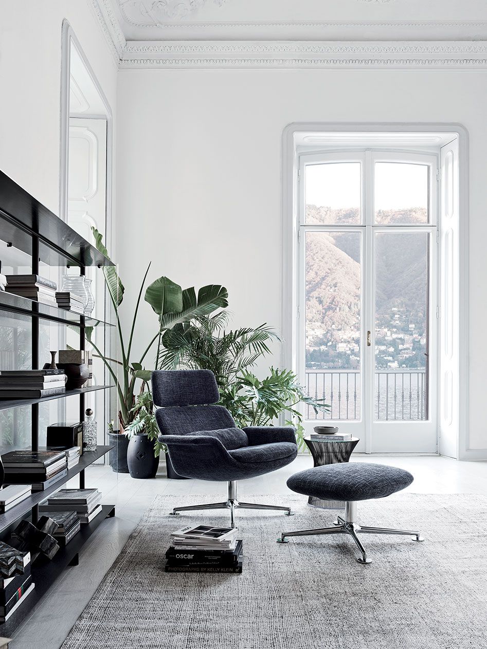 KN02 | Fauteuil en tissu Collection KN By KNOLL design Piero Lissoni