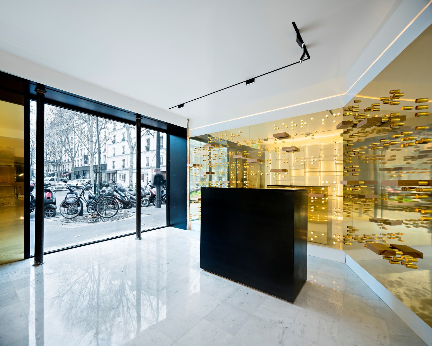 °ONLINE Anodized aluminium track-Light By Eden Design | design Bart Lens