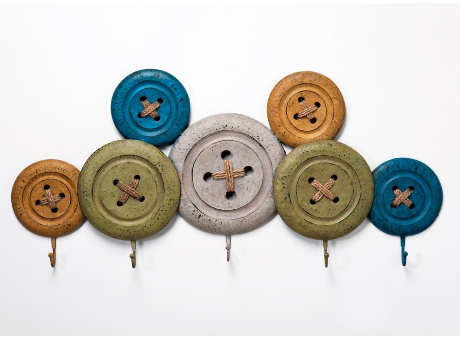 Wall-mounted coat rack KNOBS By KARE-DESIGN