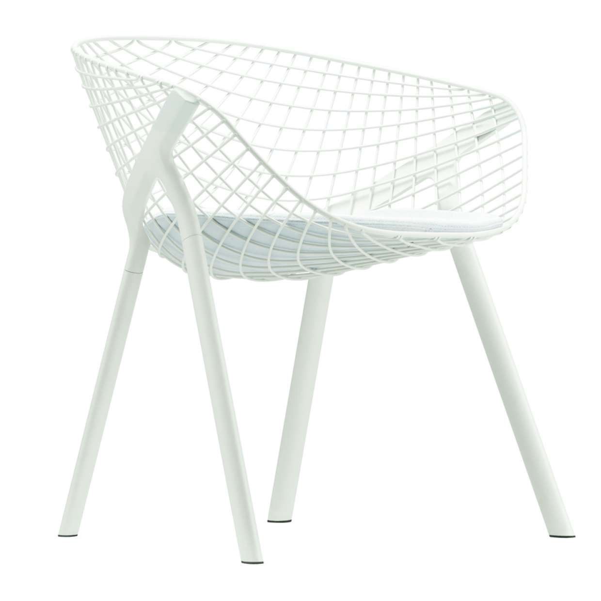 Garden chair with armrests KOBI CHAIR - 040_O By Alias design Patrick ...