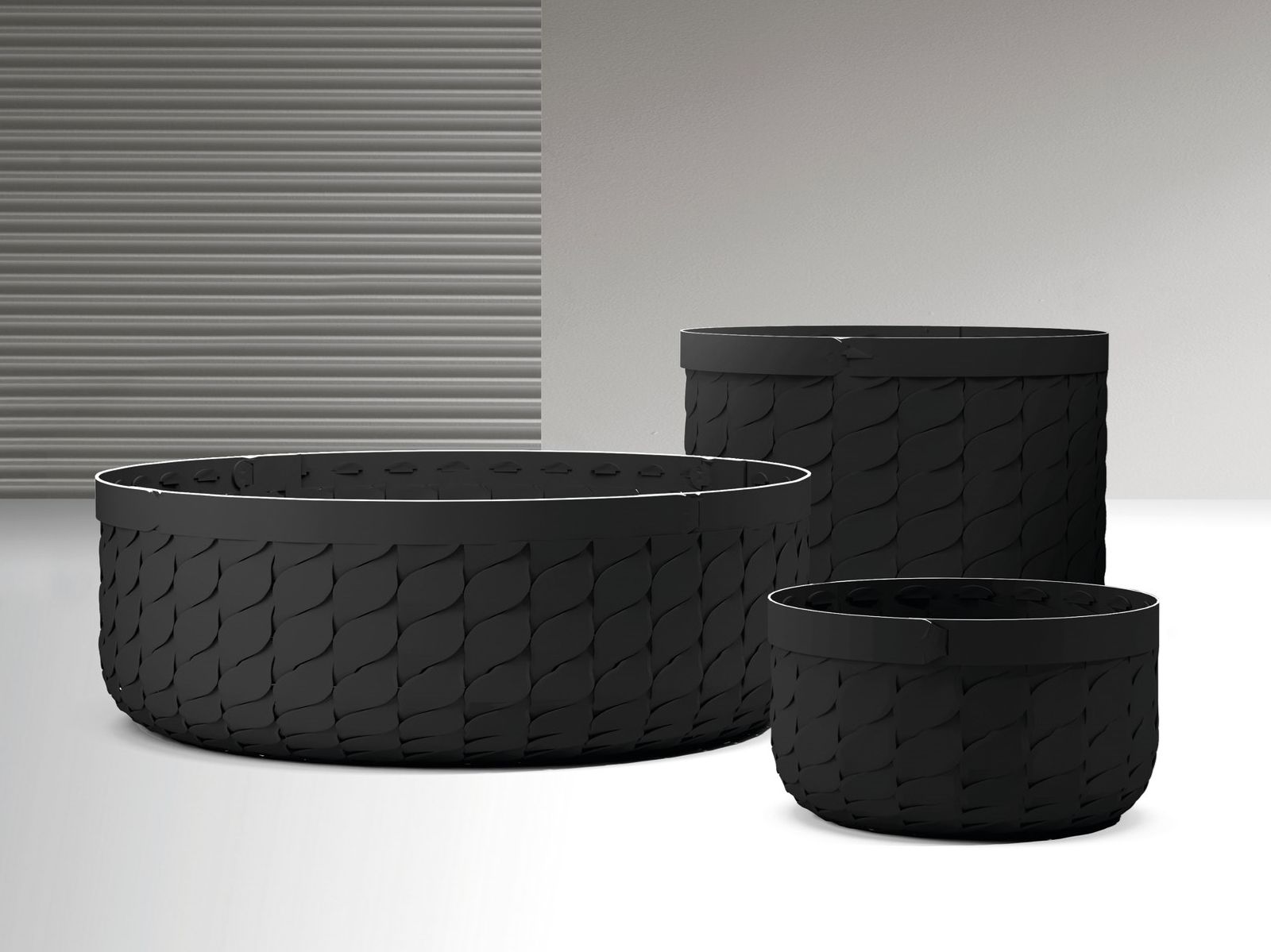 Polymer basket KOI By Giorgetti