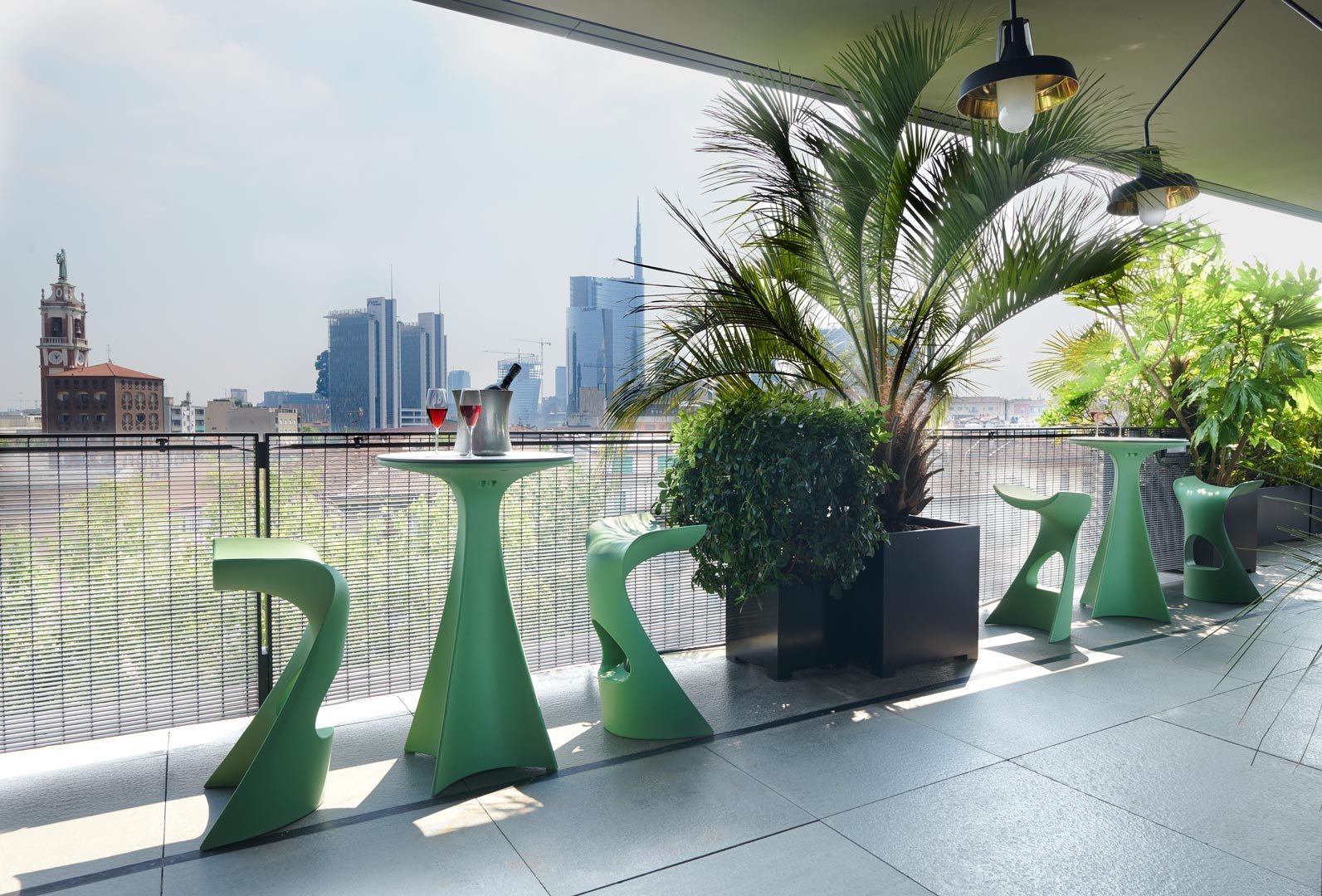 KONCORD Stool By SLIDE | design Karim Rashid