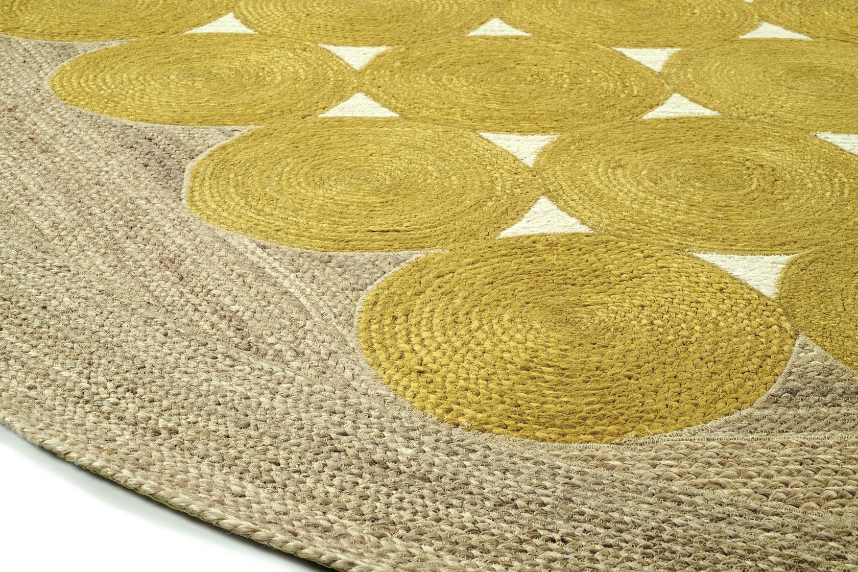 KOOL | Round rug Round jute rug By Élitis