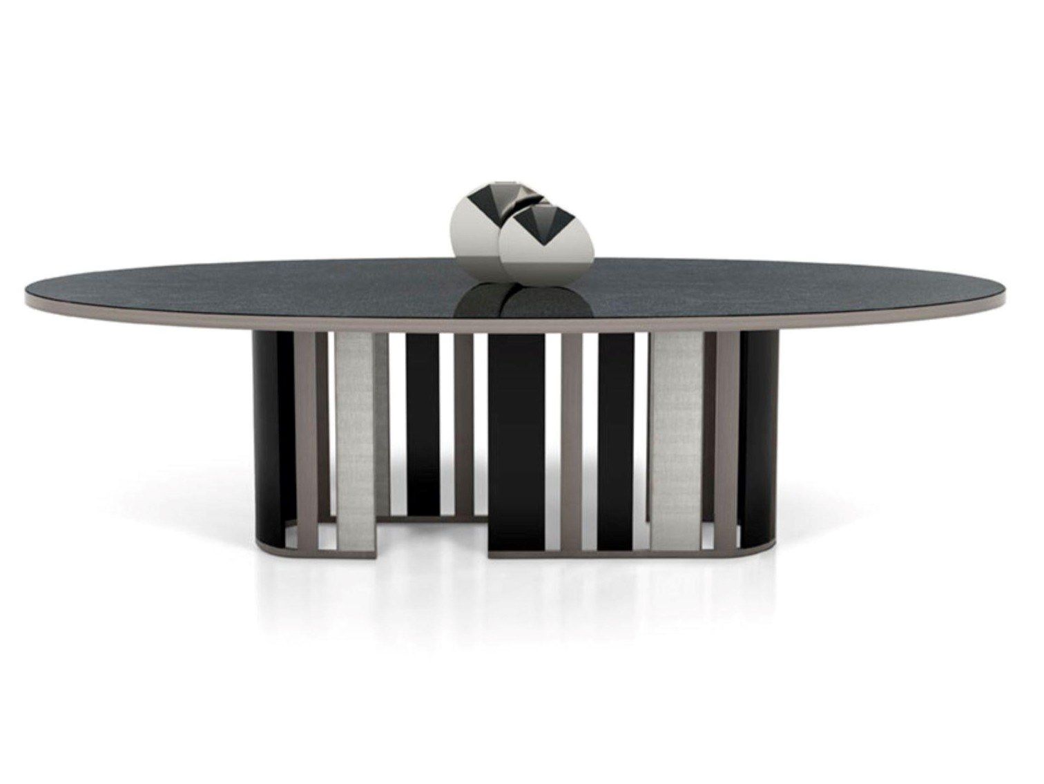 KORO Oval table By Sicis | design Massimiliano Raggi