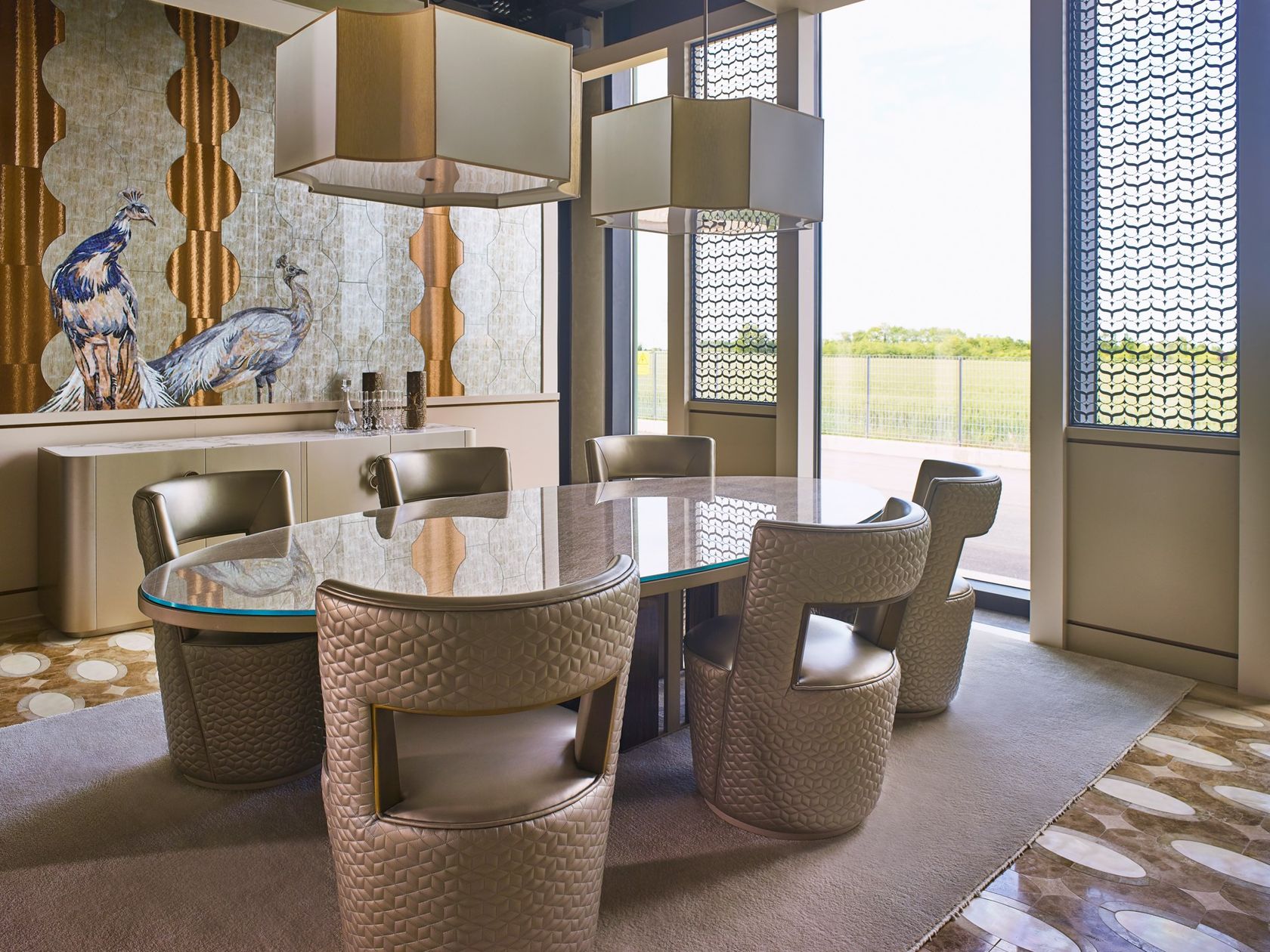 KORO Oval table By Sicis | design Massimiliano Raggi