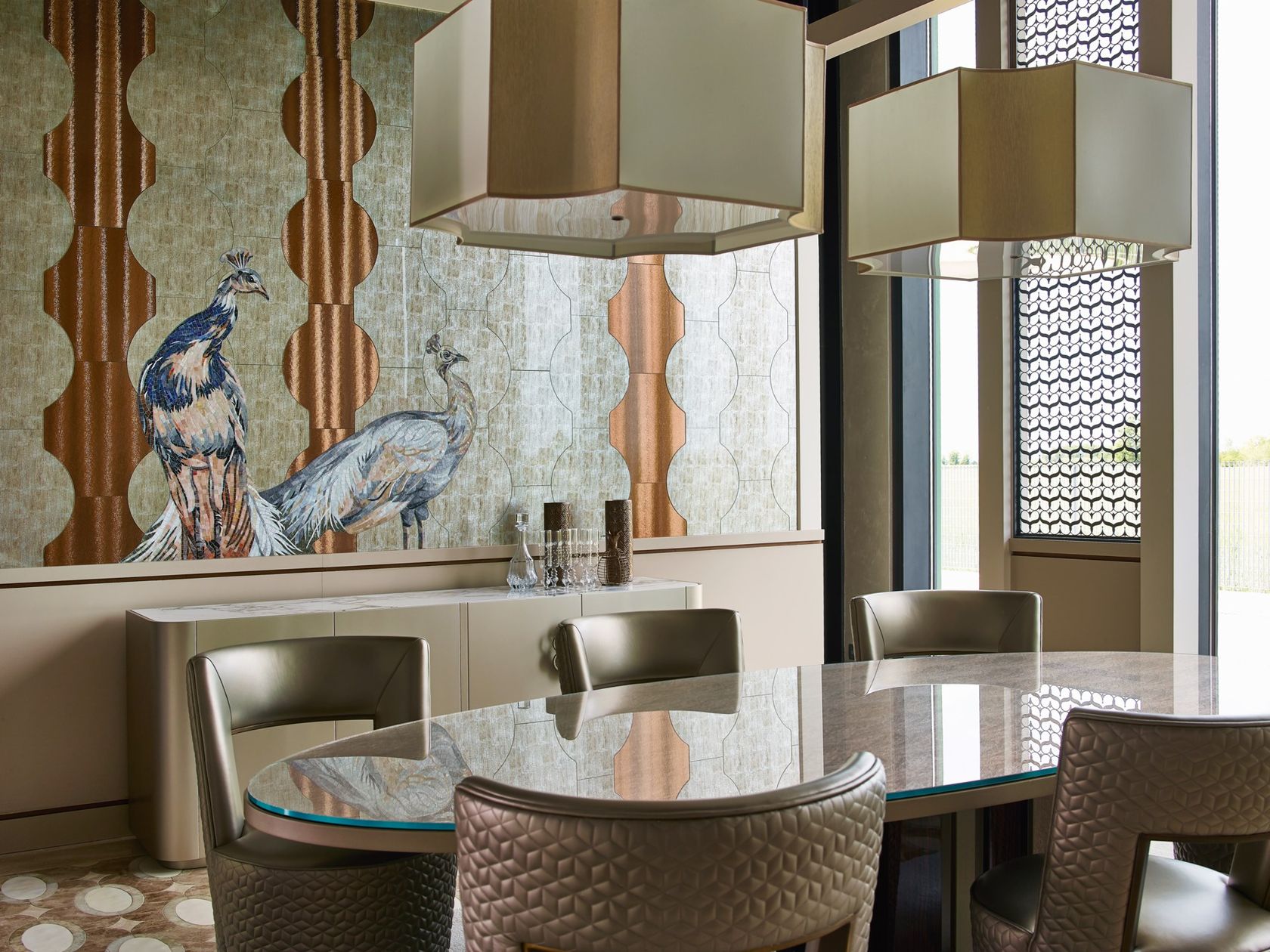 KORO Oval table By Sicis | design Massimiliano Raggi