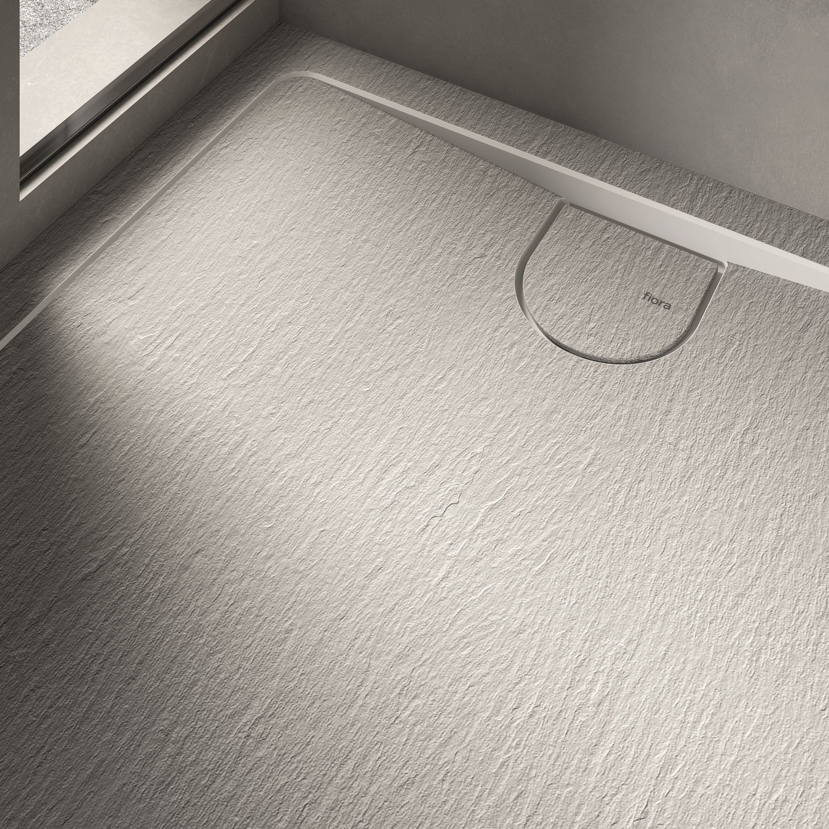 Piatto doccia rettangolare in Silexpol® KOU By Fiora