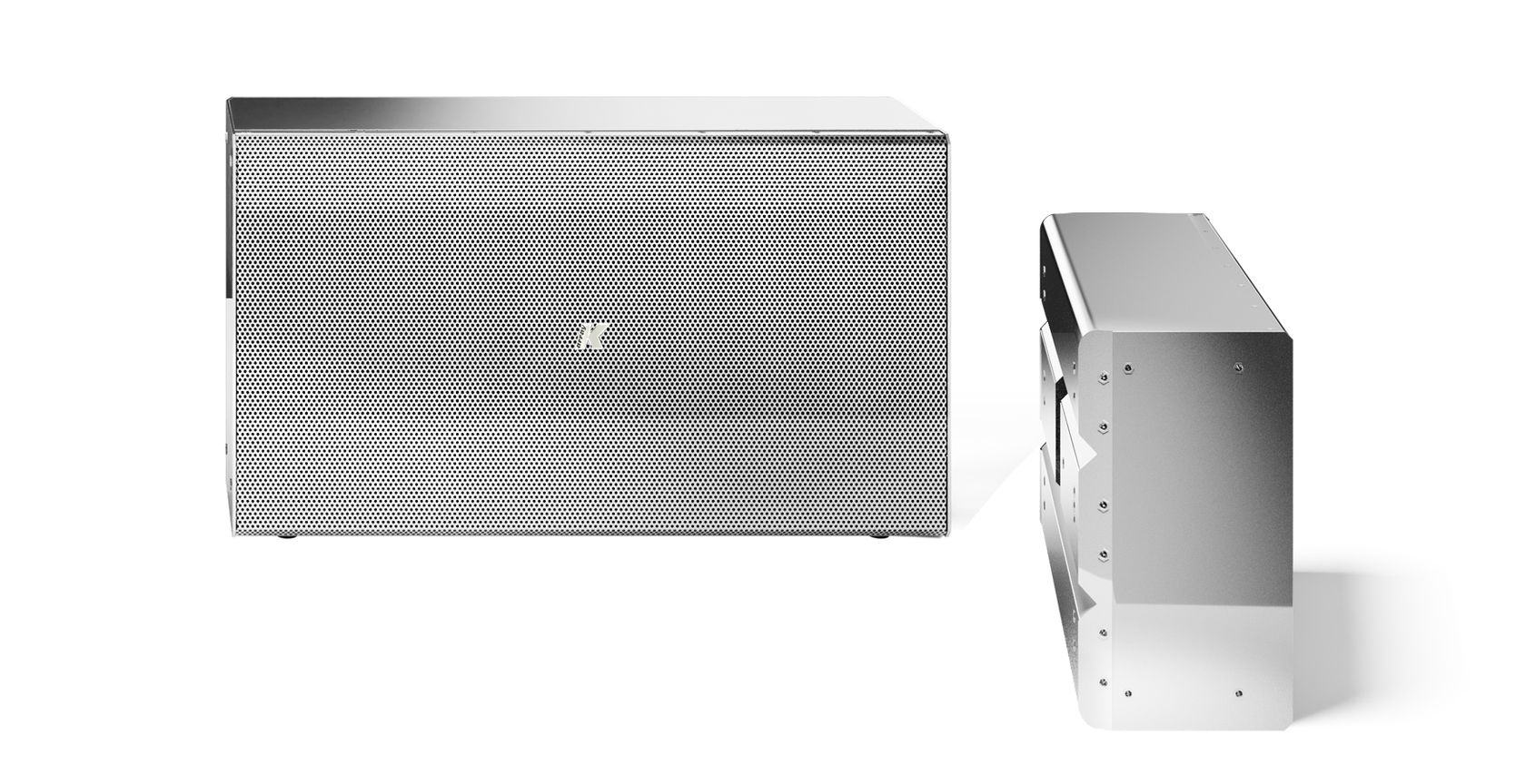RUMBLE KU210 Ultra thin, high power passive subwoofer By K-array