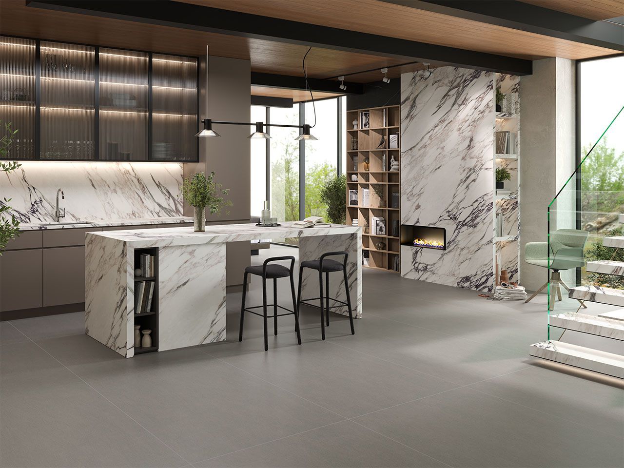 CALACATTA VIOLA Kitchen worktop By Kale