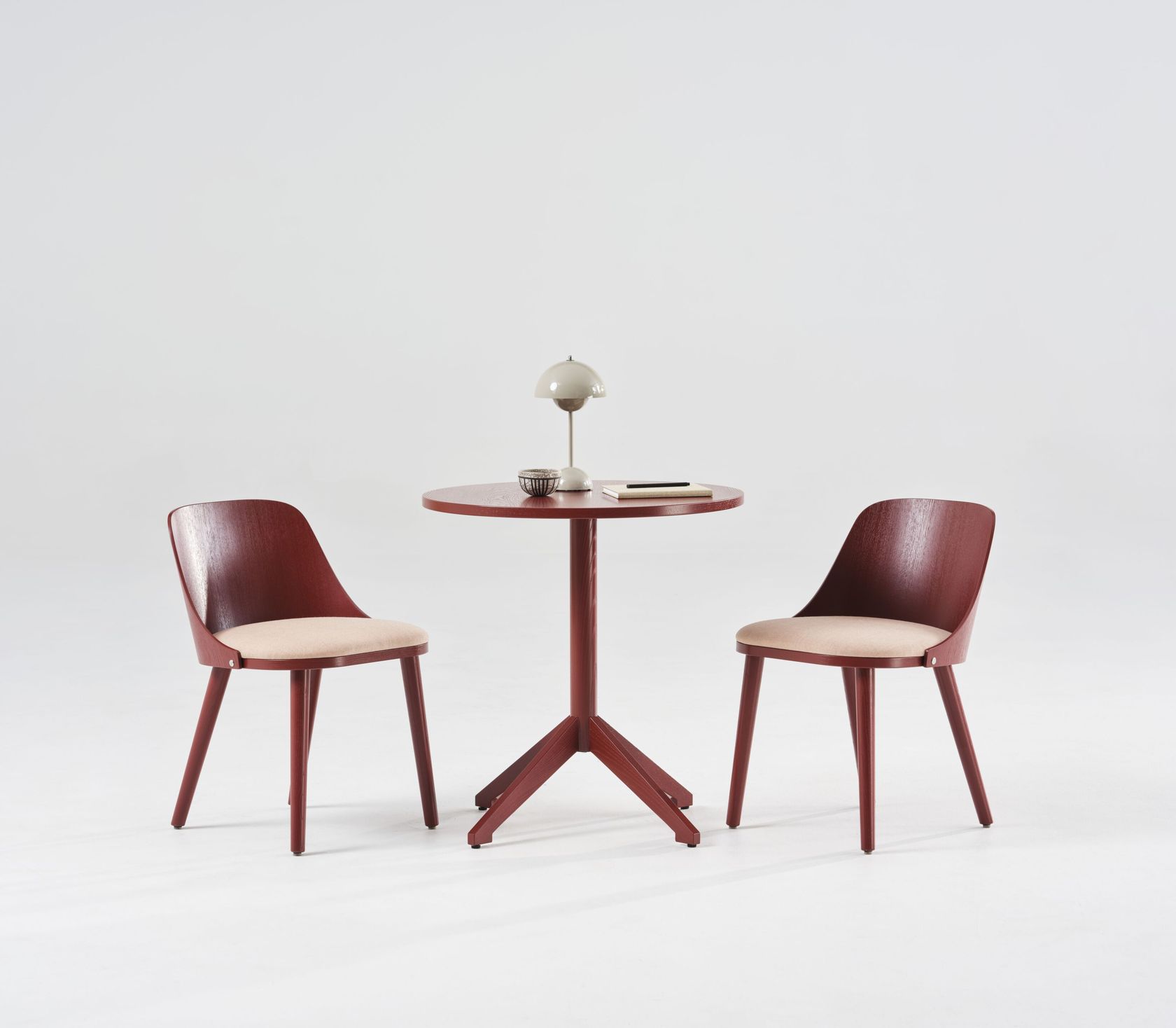 SANDER CAFÈ Wooden chair with padded seat By Karl Andersson | design ...