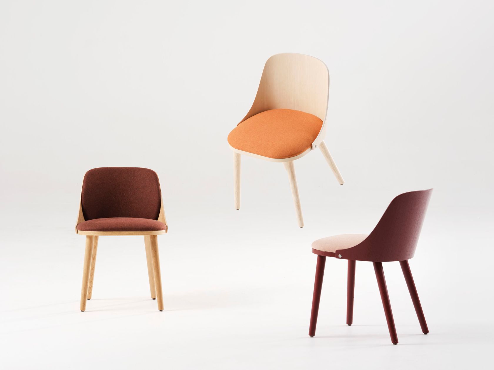 SANDER CAFÈ Wooden chair with padded seat By Karl Andersson | design ...