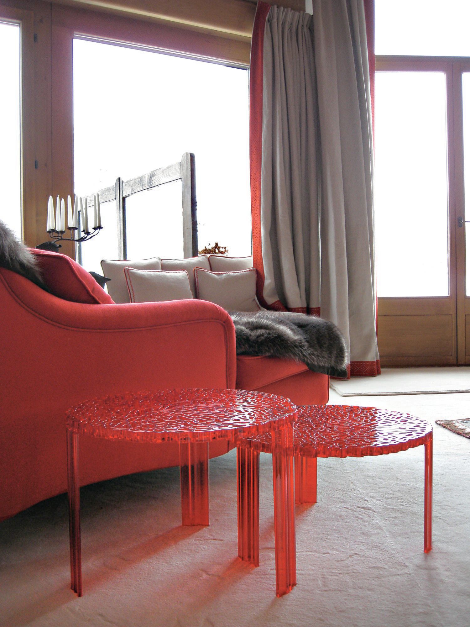 T-TABLE Coffee table By Kartell