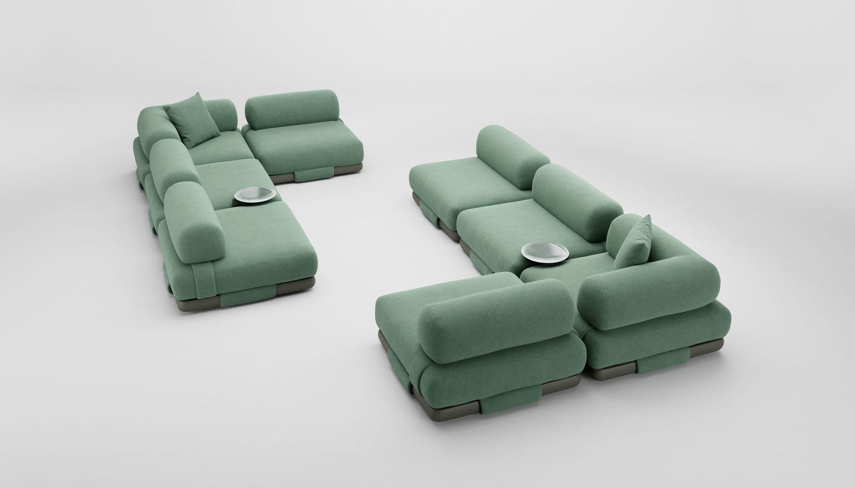 INSULA Garden sofa By Kettal