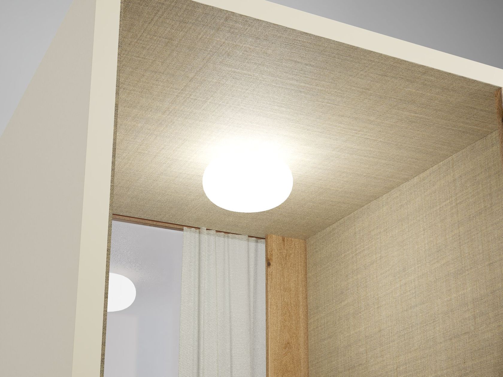 KALL M Phone booth with built-in lights By Kettal